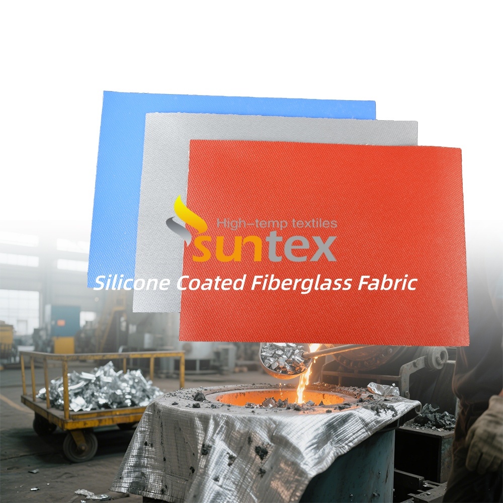 Liquid Silicone Rubber Coated Fiberglass Cloth High Temperature ...